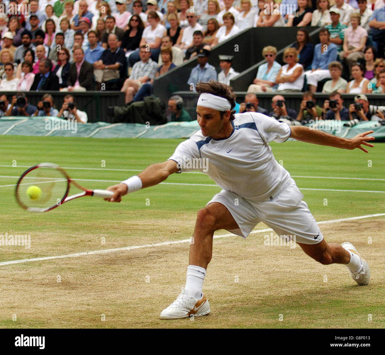Tennis - Wimbledon Championships 2005 - Men's Semi-Final - Roger ...