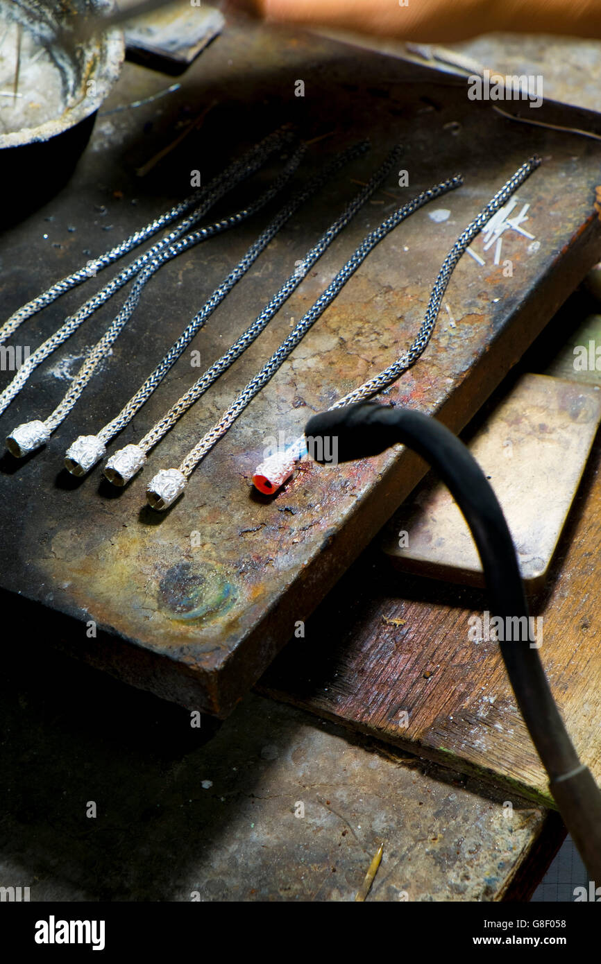 Jewellery indonesia silver hi-res stock photography and images - Alamy