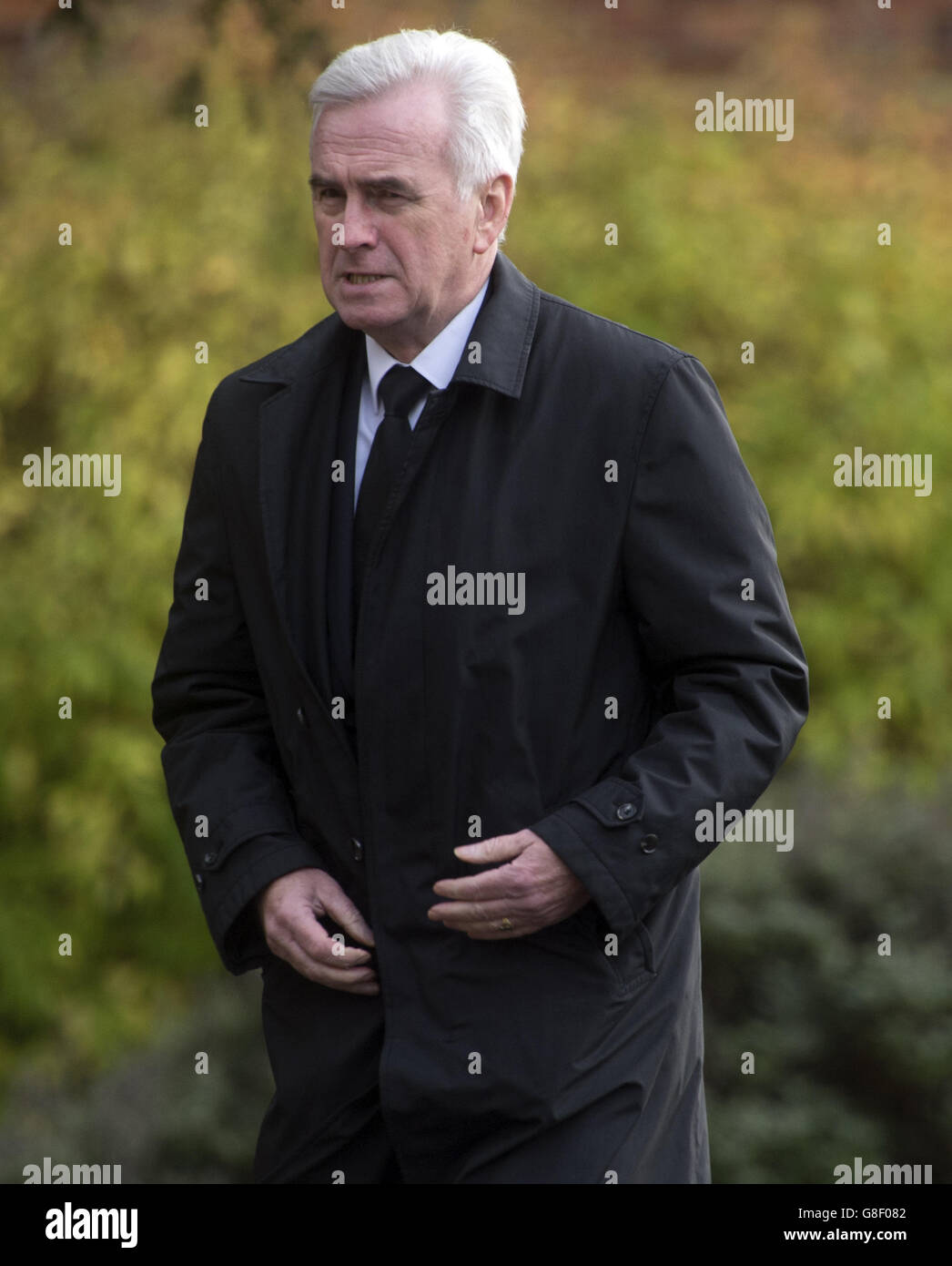 Michael Meacher funeral Stock Photo - Alamy
