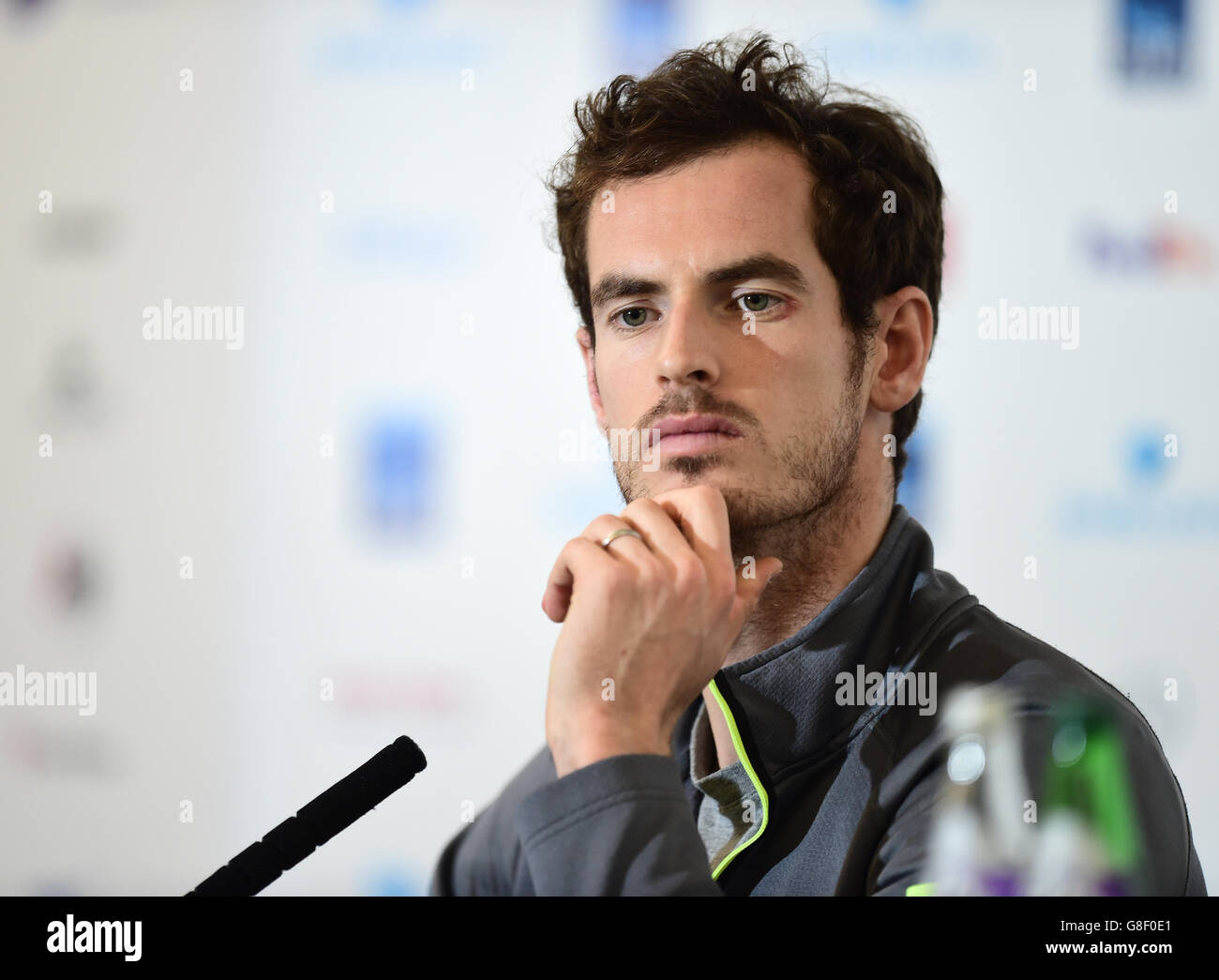 Great Britain's Andy Murray during a press conference at The o2 Arena ...