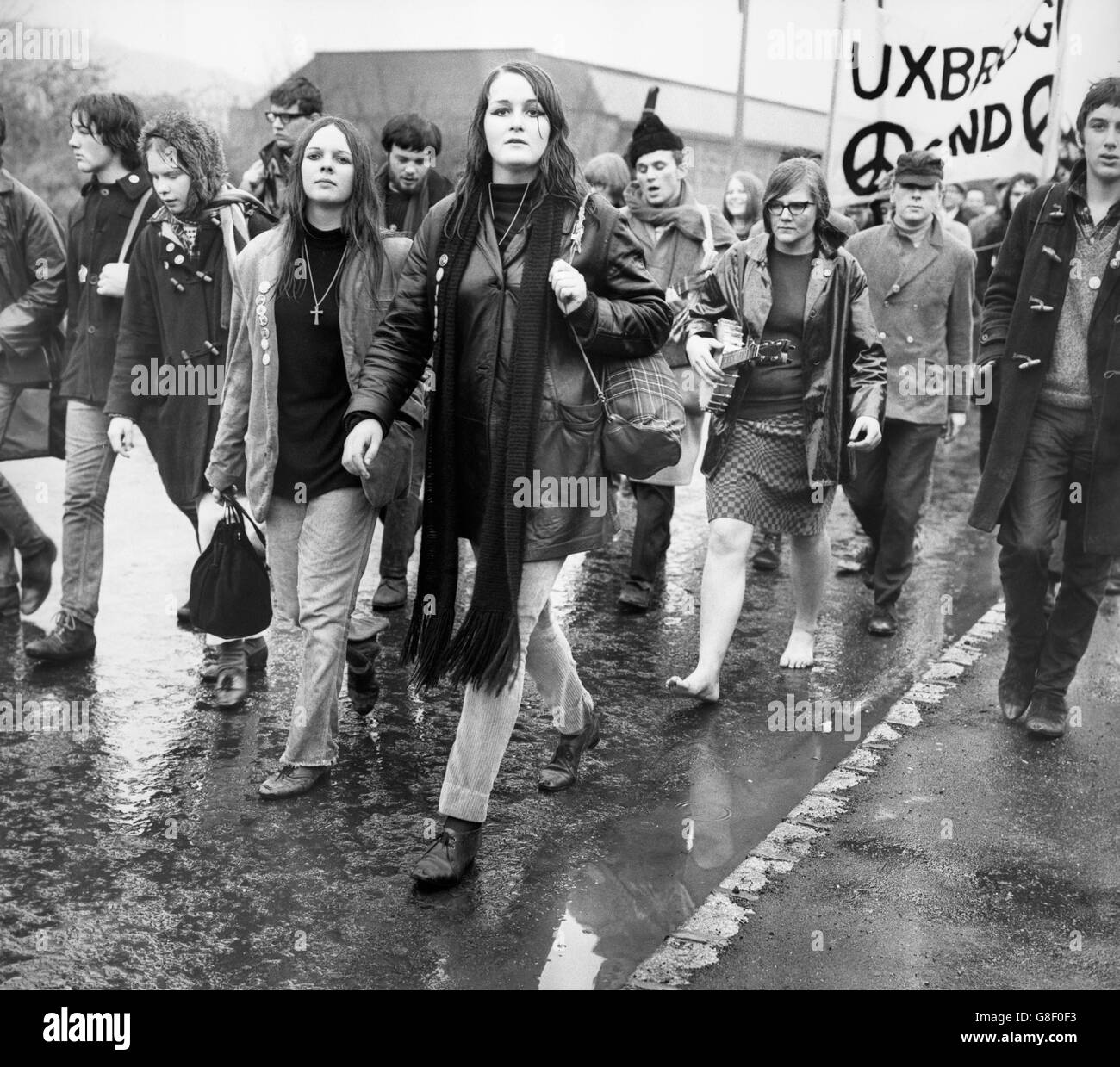 CND Easter March - Buckinghamshire Stock Photo - Alamy