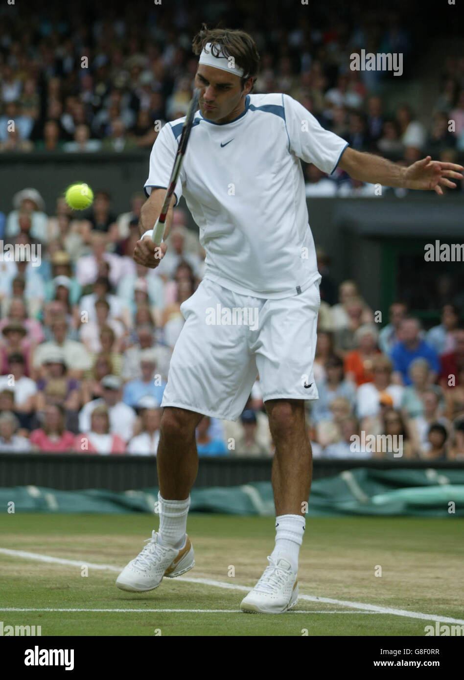 Tennis - Wimbledon Championships 2005 - Men's Semi-Final - Roger ...