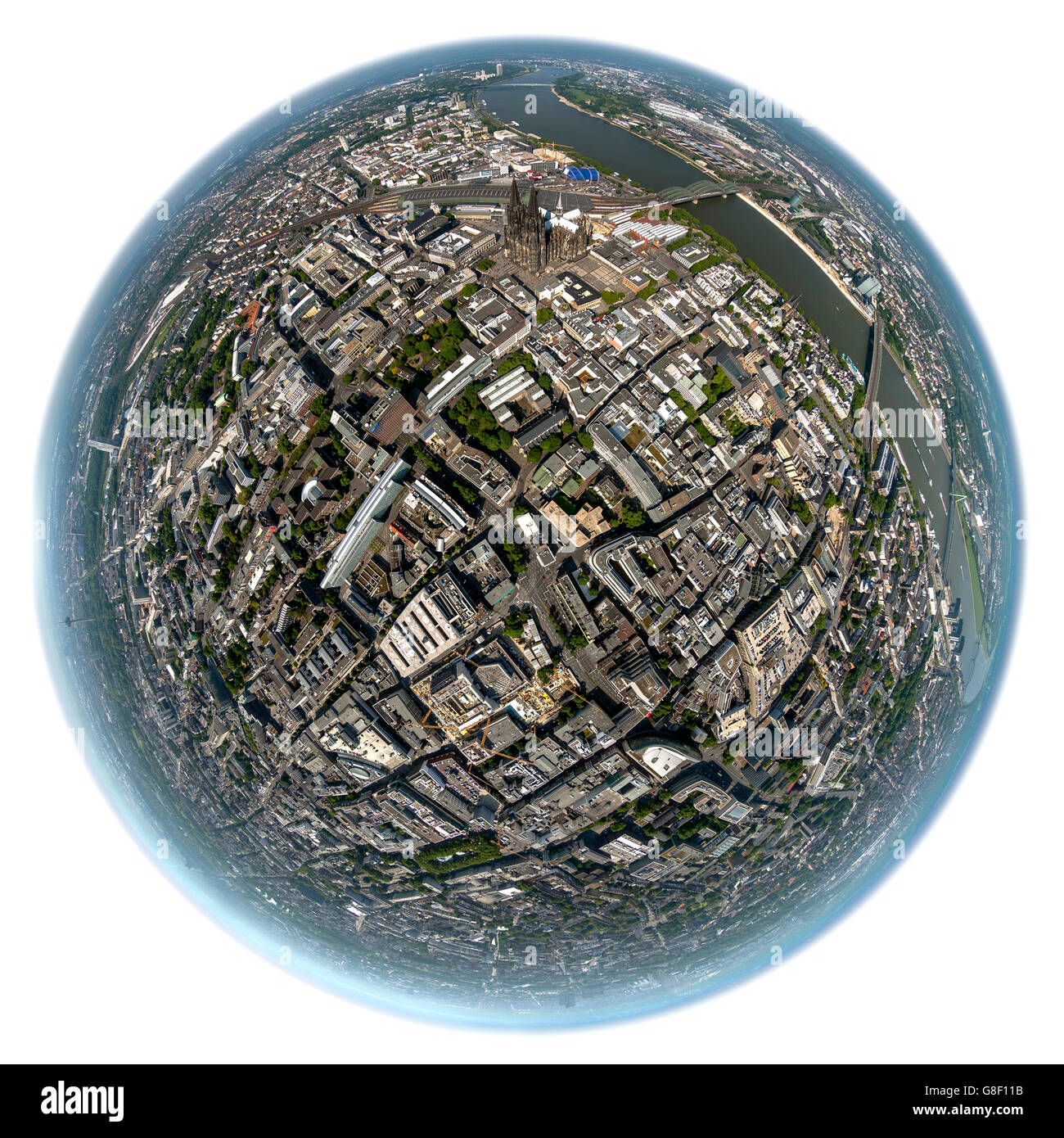 Cologne cathedral view Cut Out Stock Images & Pictures - Alamy