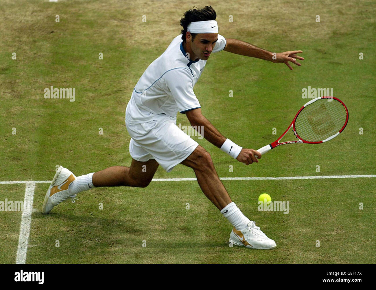 Tennis - Wimbledon Championships 2005 - Men's Semi-Final - Roger ...