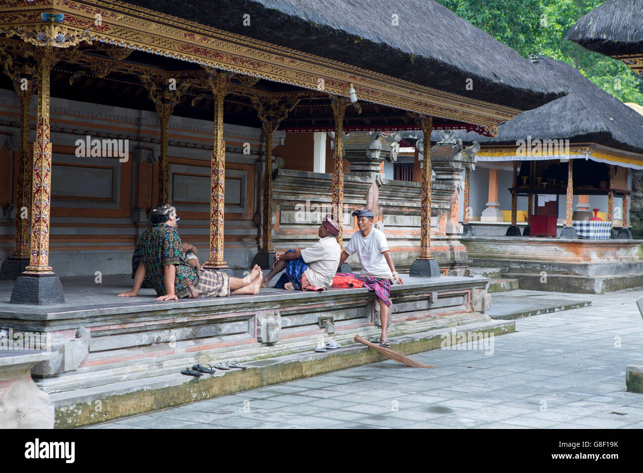 Tirta Empul Tampaksiring – Holy Spring Water Temple in Bali Stock Photo ...