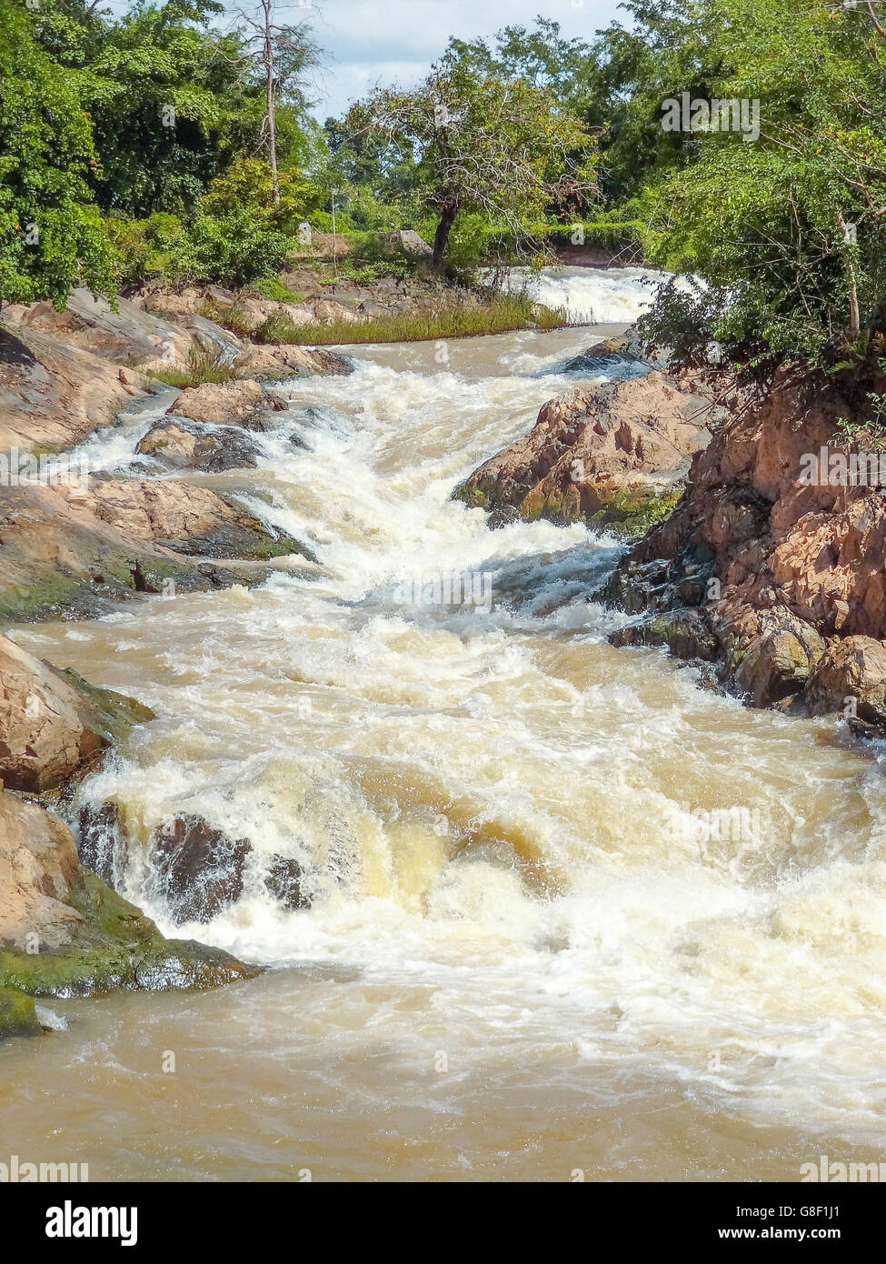 Khone falls mekong river laos hi-res stock photography and images - Alamy