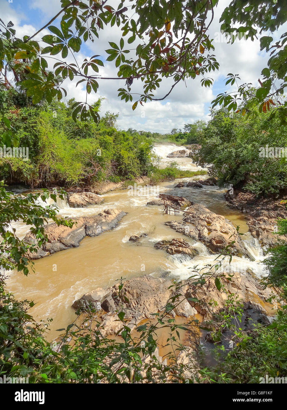 Khone falls mekong river laos hi-res stock photography and images - Alamy