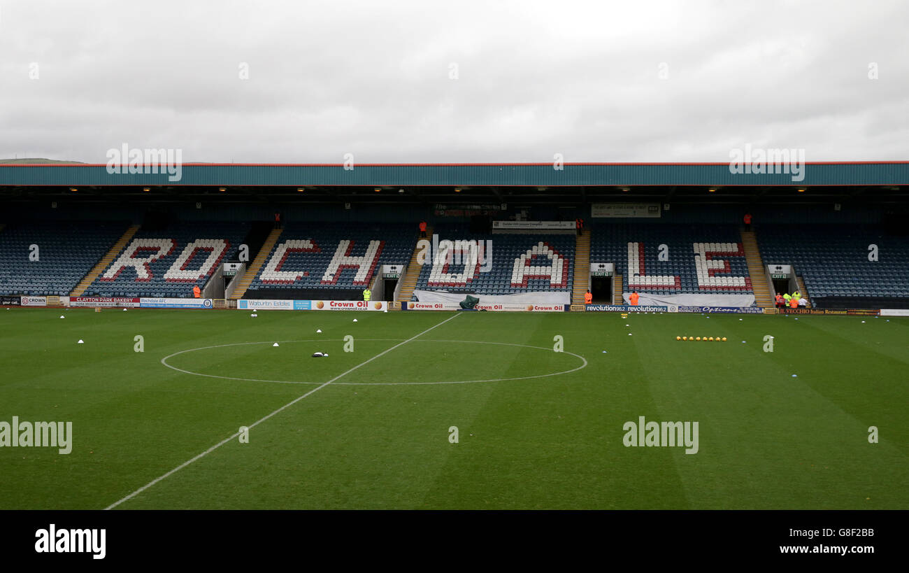 A rochdales spotland stadium hi-res stock photography and images - Alamy