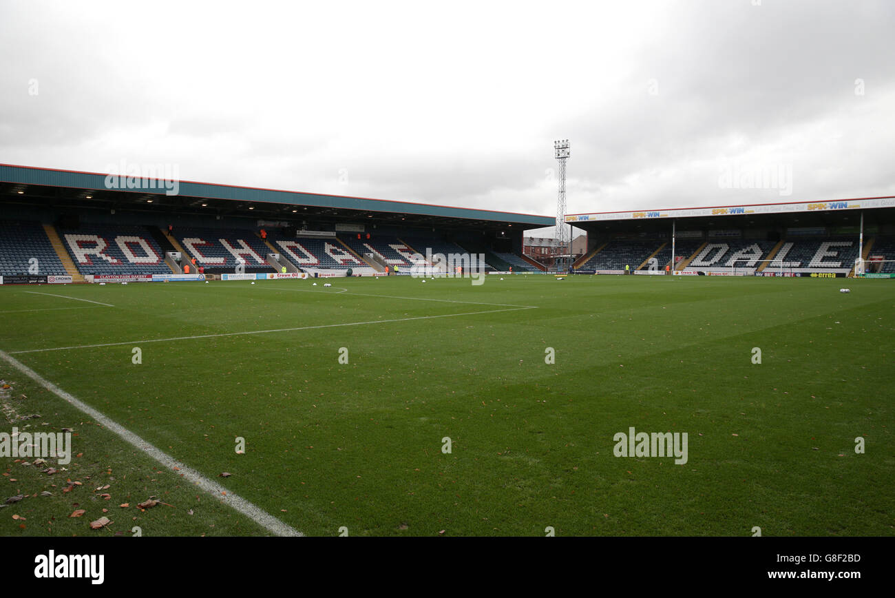 A rochdales spotland stadium hi-res stock photography and images - Alamy