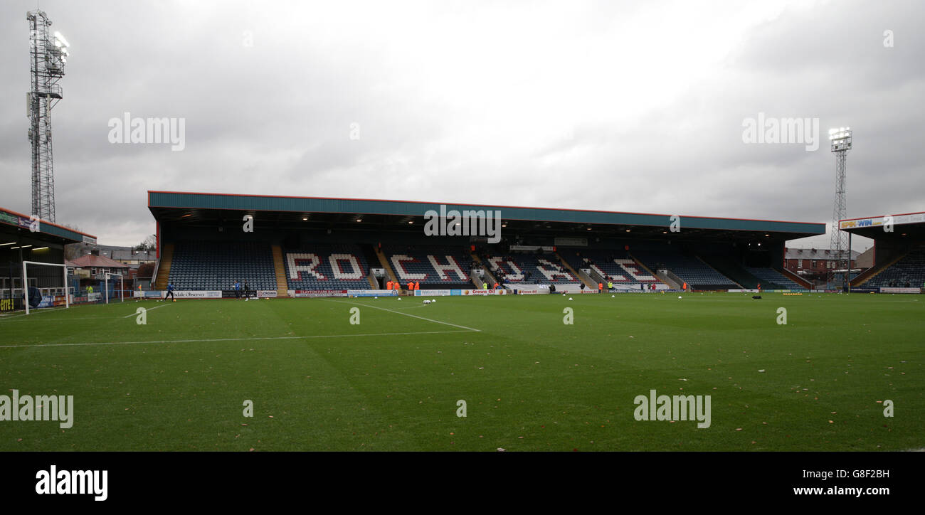 Rochdales spotland stadium hi-res stock photography and images - Alamy