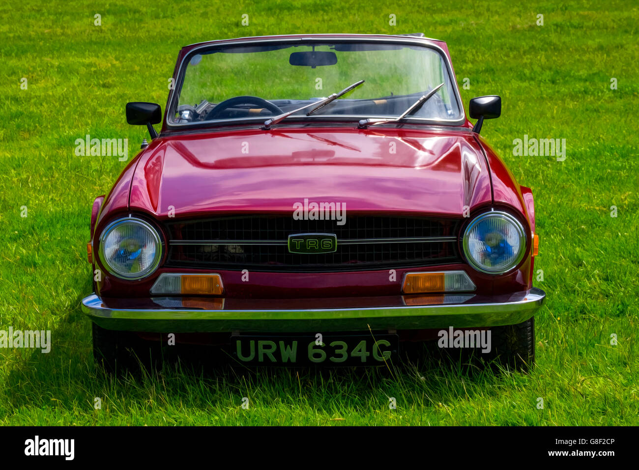 Car triumph tr6 hi-res stock photography and images - Alamy