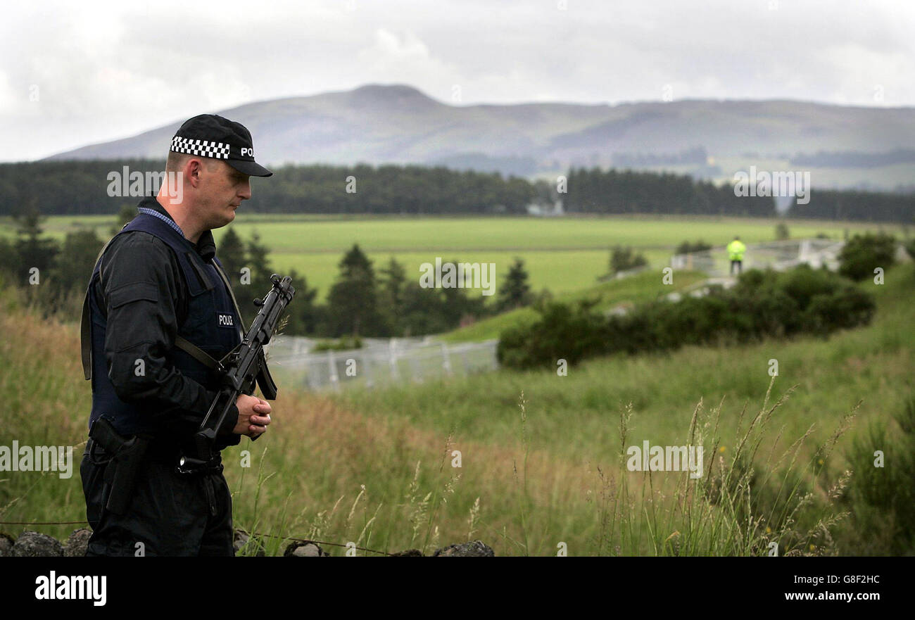 G8 Summit - Security Stock Photo - Alamy