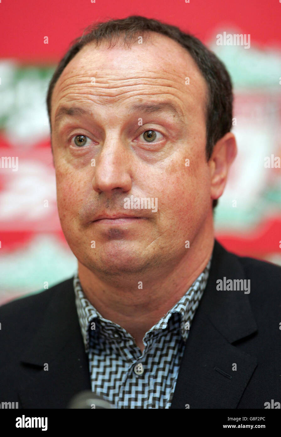 Liverpool Press Conference - Melwood Training Ground. Liverpool manager ...