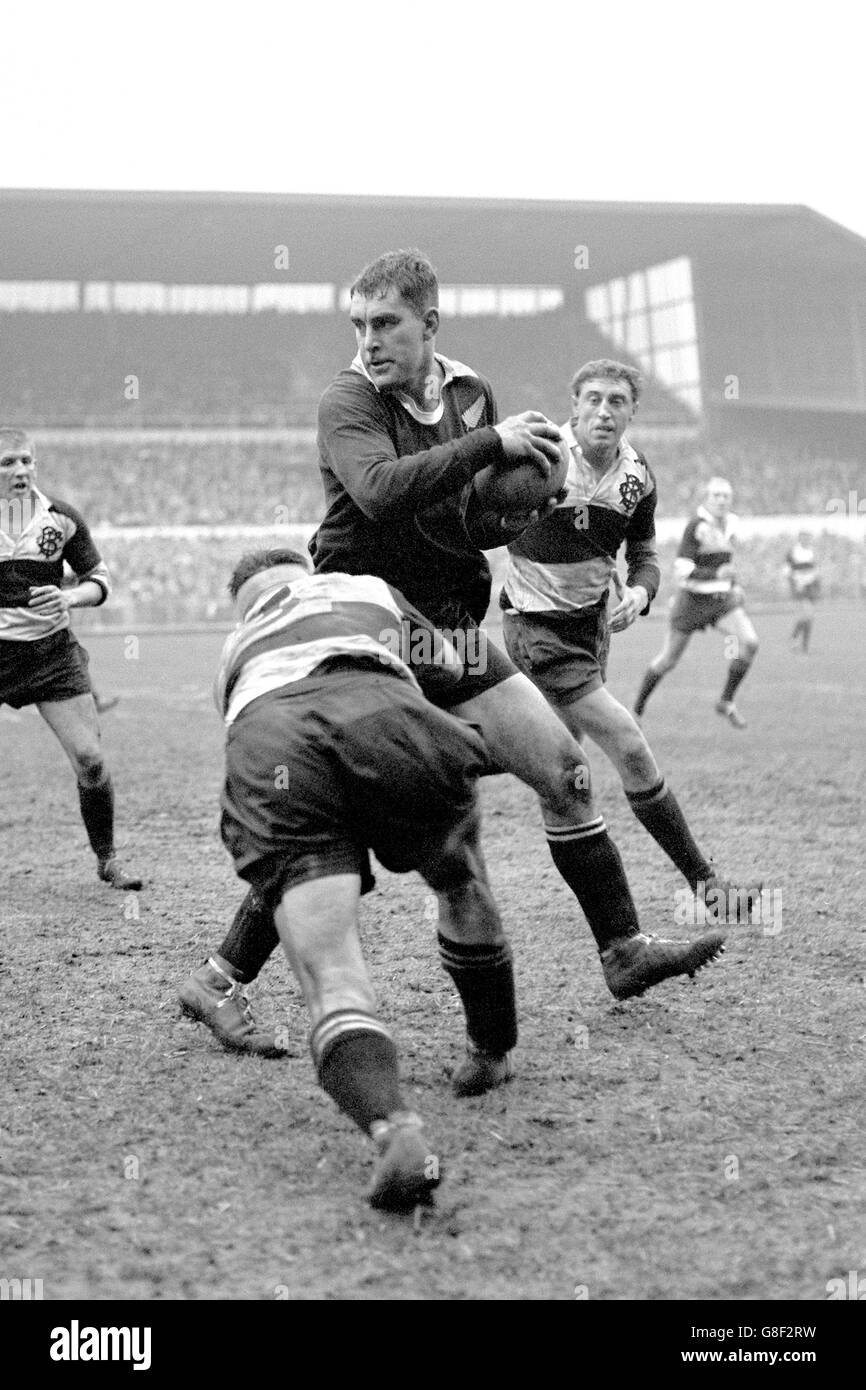 Rugby union barbarians new zealand all blacks cardiff arms park hi-res ...