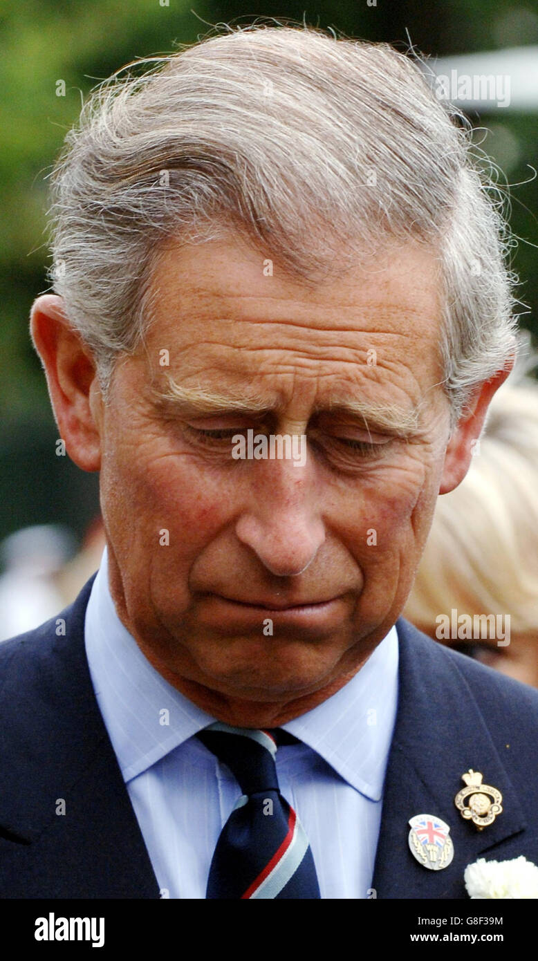 Royal royalty war museum prince charles head shot hi-res stock ...