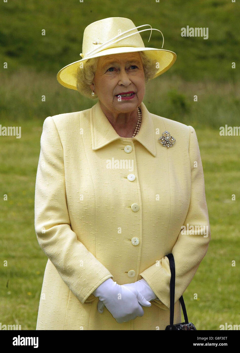 Queen Elizabeth II Visits Scottish Highlands. Britain's Queen Elizabeth ...