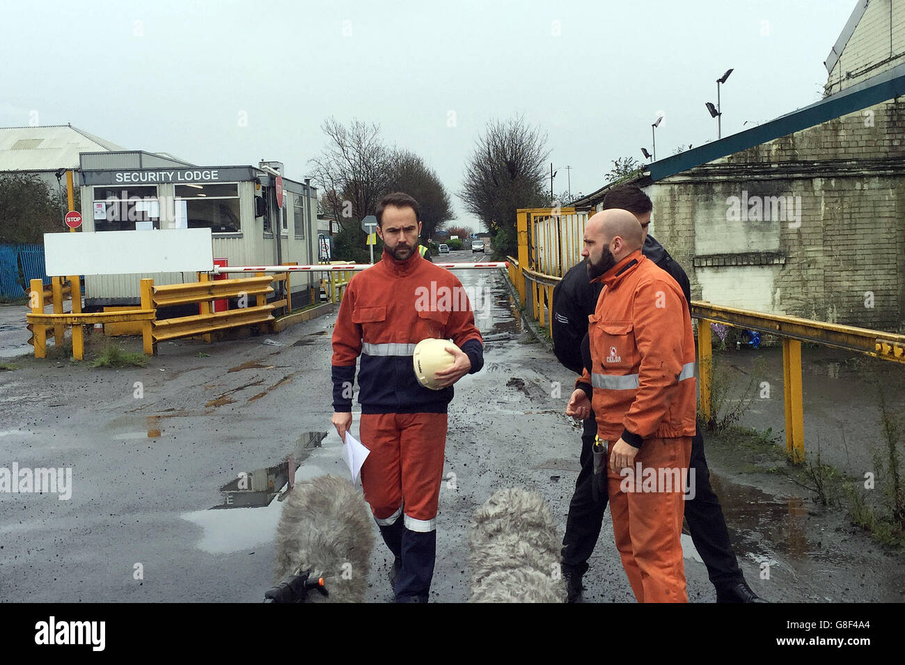 Celsa Manufacturing factory blast Stock Photo - Alamy