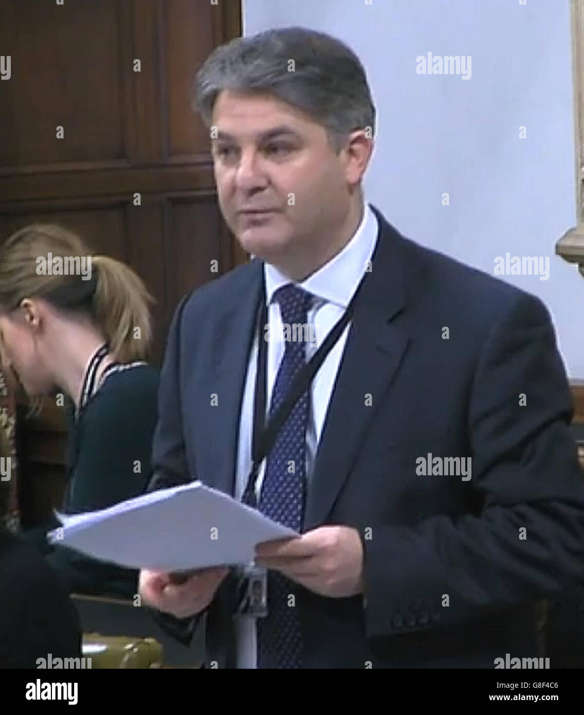 Westminster Hall debate Stock Photo - Alamy