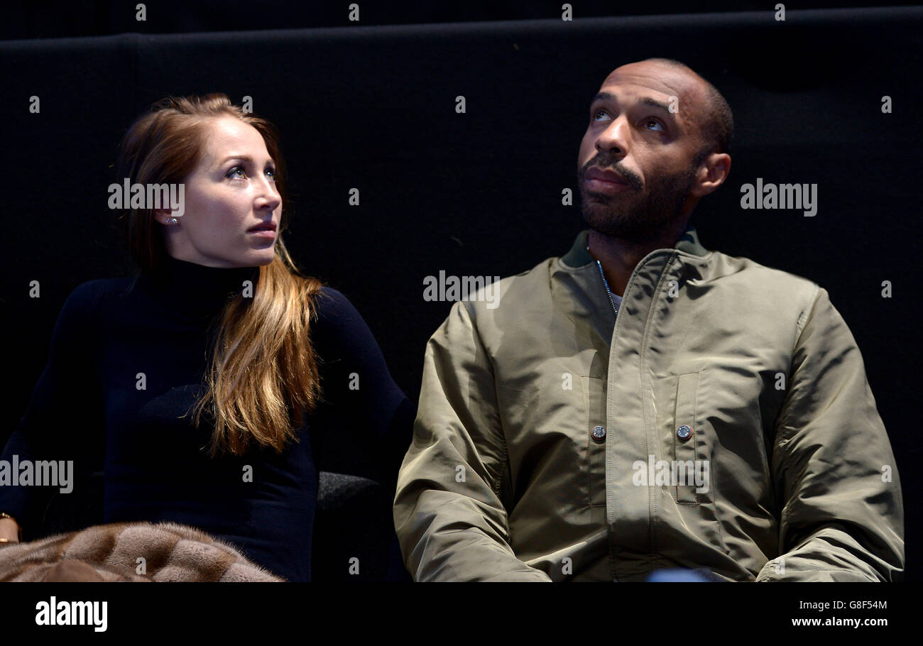 Andrea Rajacic And Thierry Henry High Resolution Stock Photography and ...