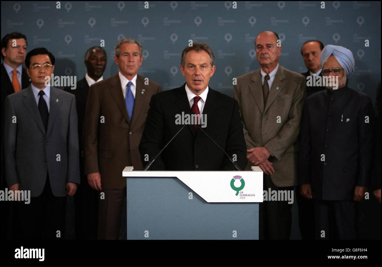 G8 Summit - Gleneagles Hotel Stock Photo - Alamy