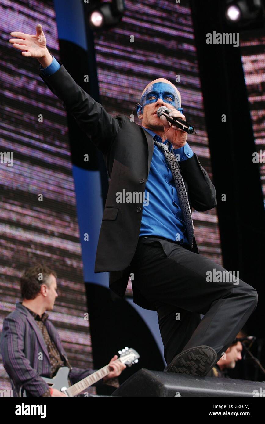 Live8 Concert - Hyde Park Stock Photo - Alamy