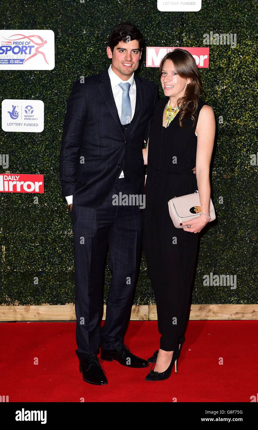 Alastair cook and his wife hi-res stock photography and images - Alamy