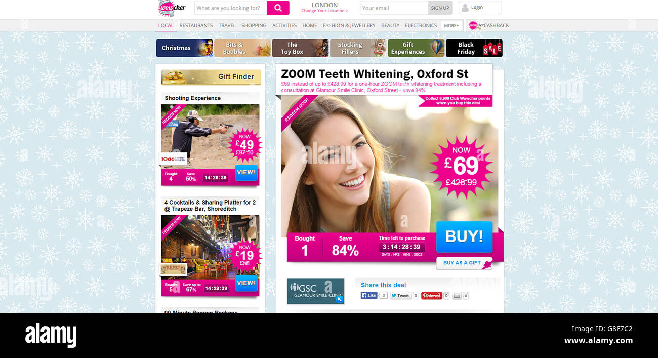 Sale of Wowcher Stock Photo - Alamy