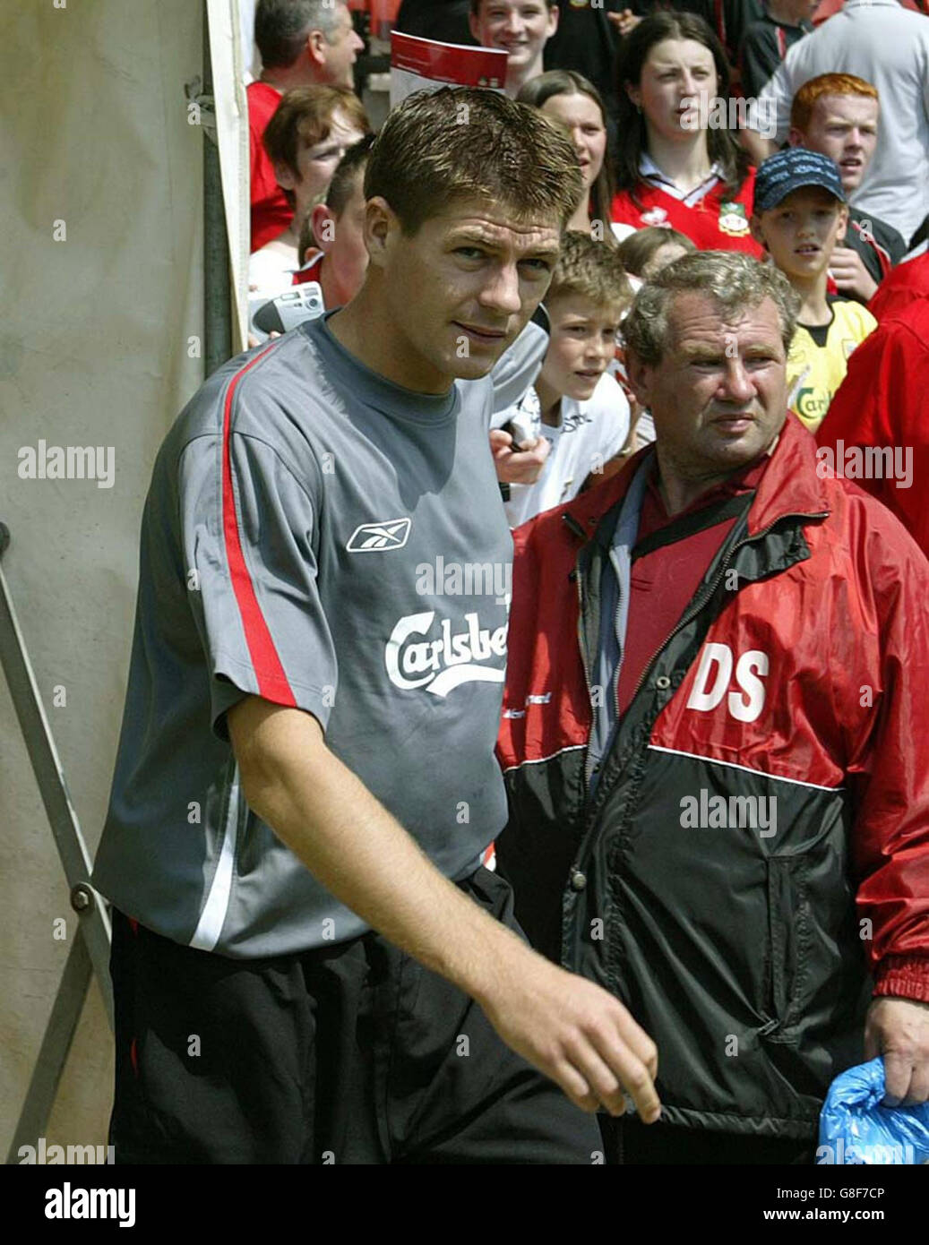 Soccer - Friendly - Wrexham v Liverpool - The Racecourse Ground Stock ...