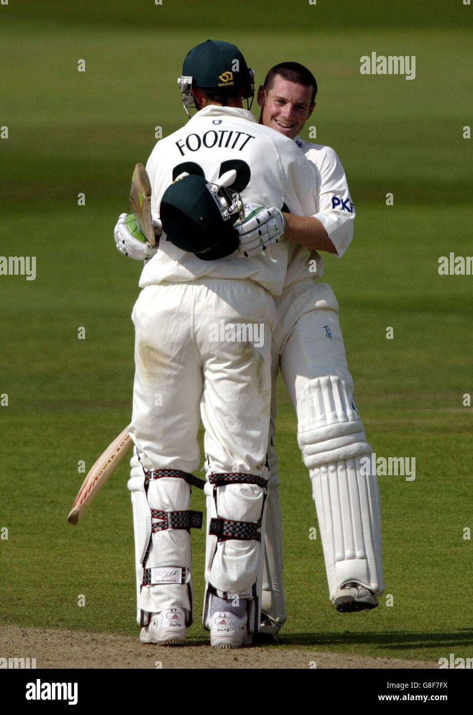 Nottinghamshire's Chris Read celebrates his century as well as a 100 ...