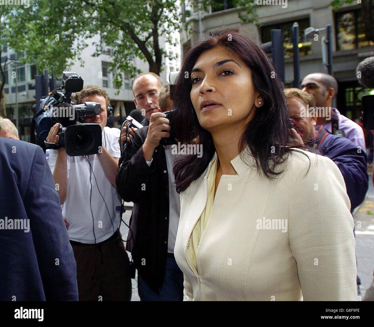 Former Football Association (FA) secretary Faria Alam leaves an ...