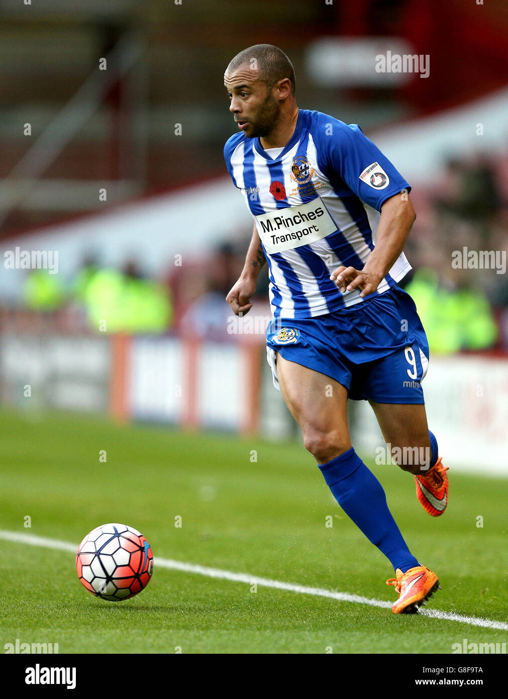 Worcester City's Deon Burton during the Emirates FA Cup, First Round ...