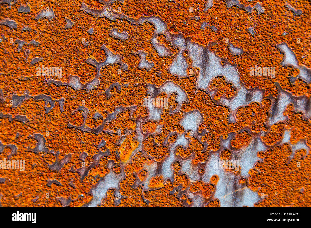 Rusty surface, metal, rusted, weathered, structures Stock Photo - Alamy