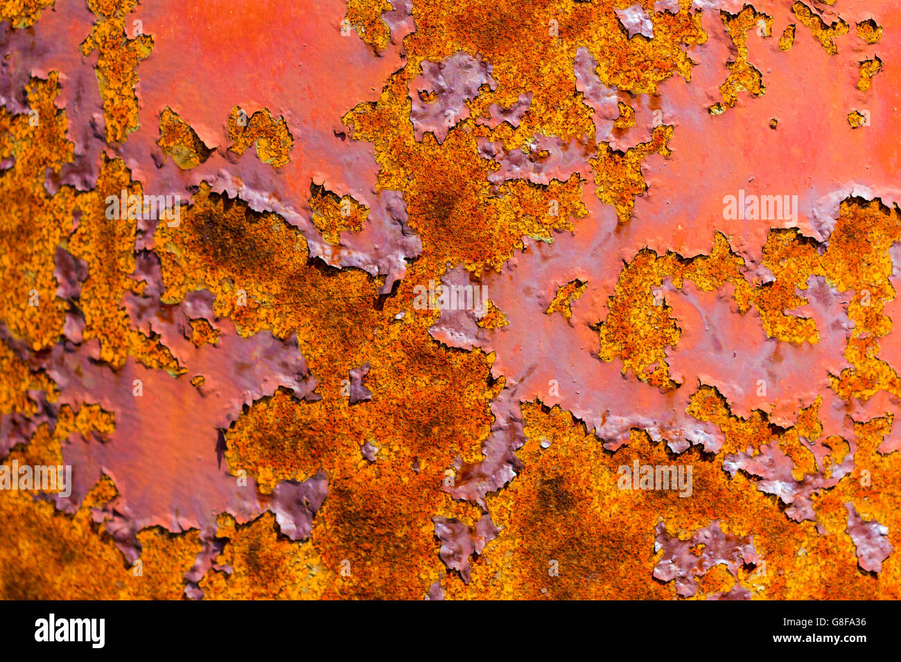 Rusty surface, metal, rusted, weathered, structures Stock Photo - Alamy