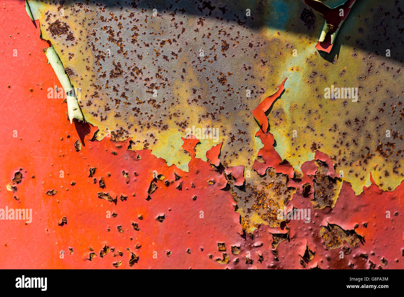 Rusty surface, metal, rusted, weathered, structures Stock Photo - Alamy