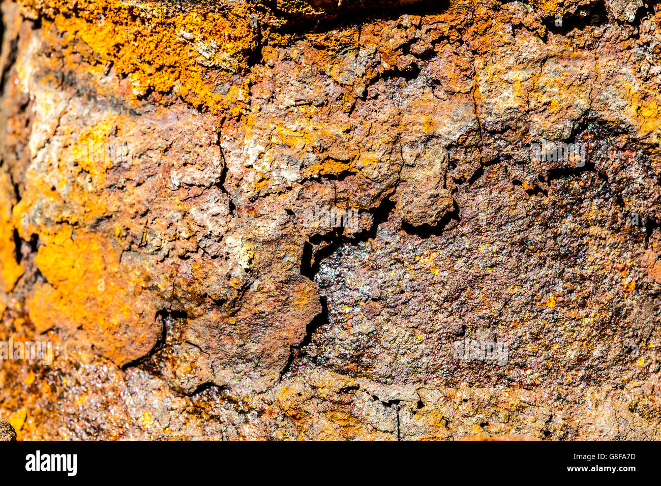 Rusty surface, metal, rusted, weathered, structures Stock Photo - Alamy