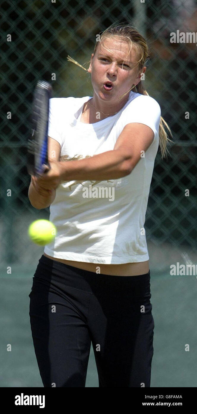 Tennis - Wimbledon Championships 2005 - Ladies' Semi-Final - Practice ...