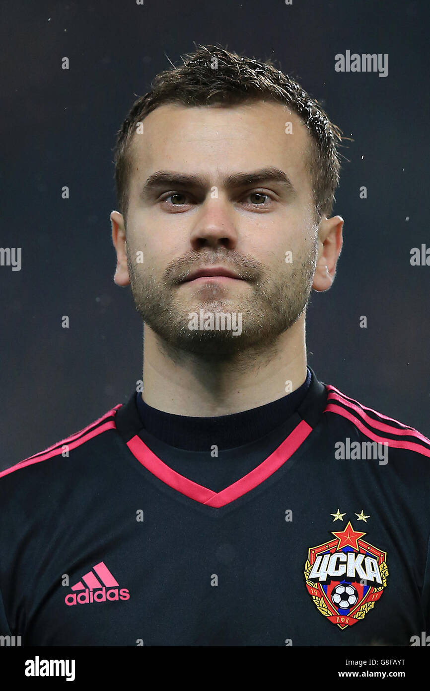 Old trafford cska moscows igor akinfeev hi-res stock photography and ...