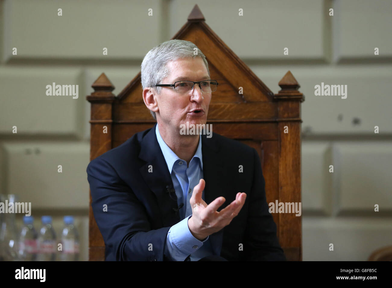 Apple site expansion Stock Photo - Alamy