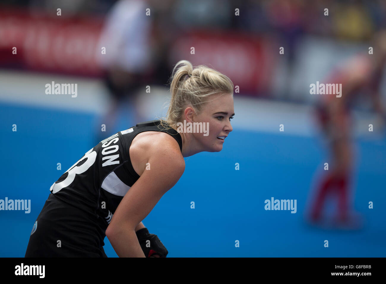 Investec Women's Hockey, Champions Trophy, London, June 2016. Charlotte ...