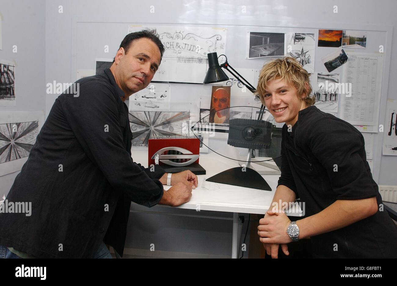 Teenager Alex Pettyfer (right), is announced, as the actor to play Alex ...