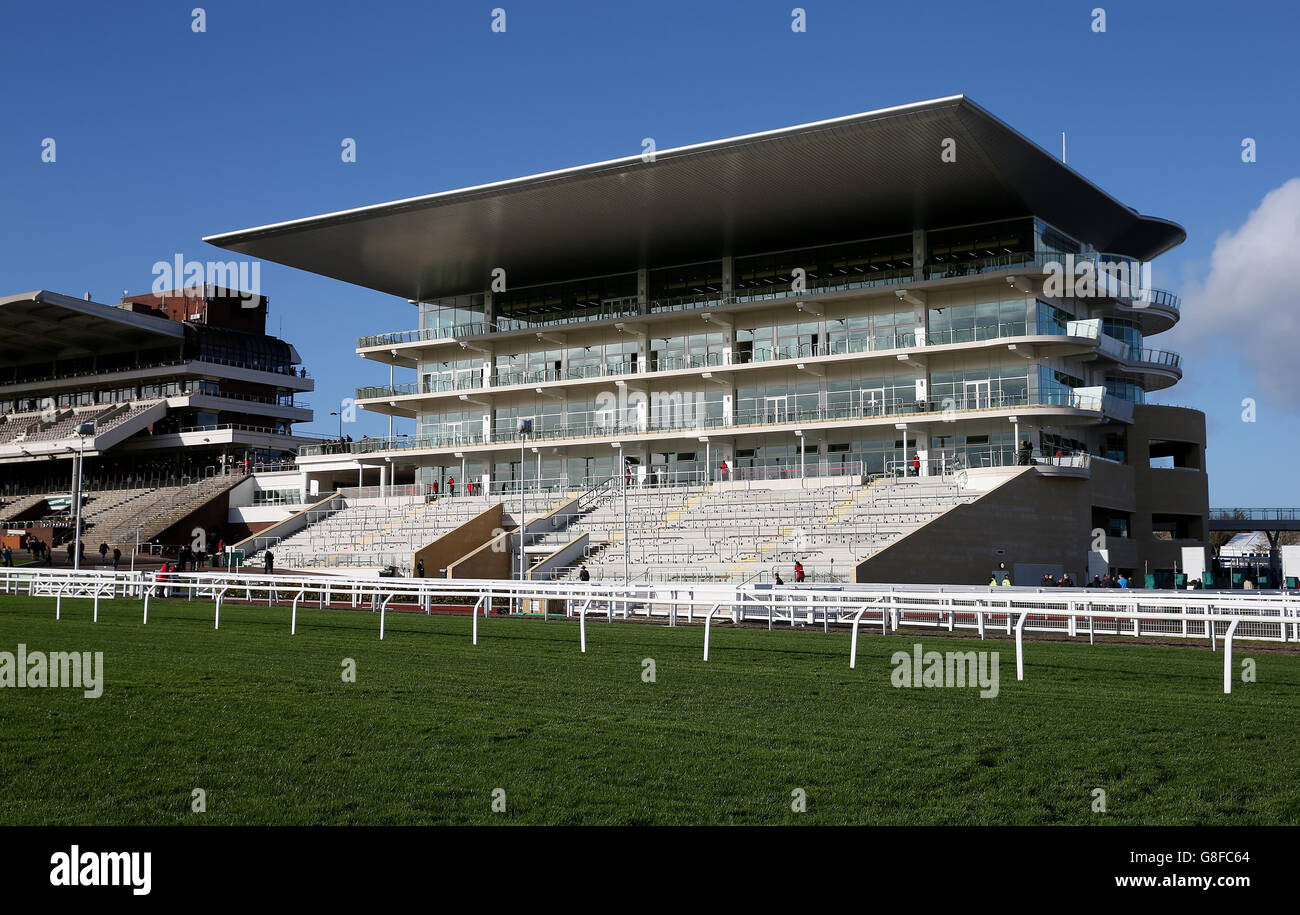 General view of the new Princess Royal Stand during day one of The Open ...