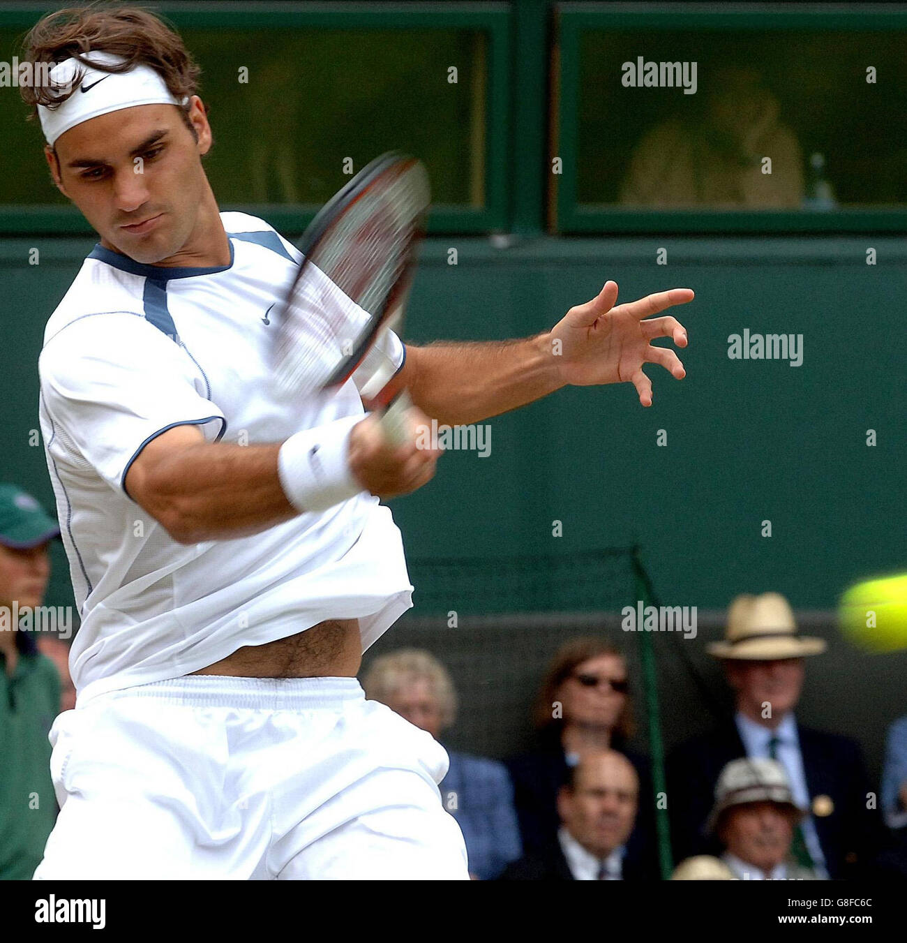 Tennis - Wimbledon Championships 2005 - Men's Semi-Final - Roger ...
