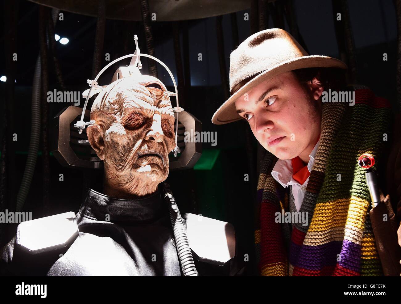 Dressed as the tom baker doctor who hi-res stock photography and images ...