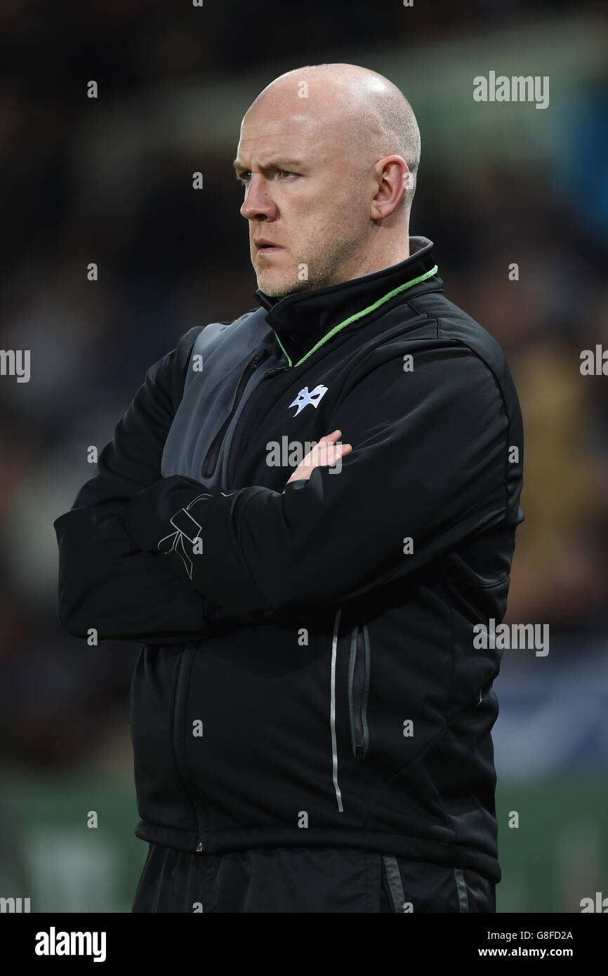 Ospreys head coach steve tandy before the european champions cup hi-res ...