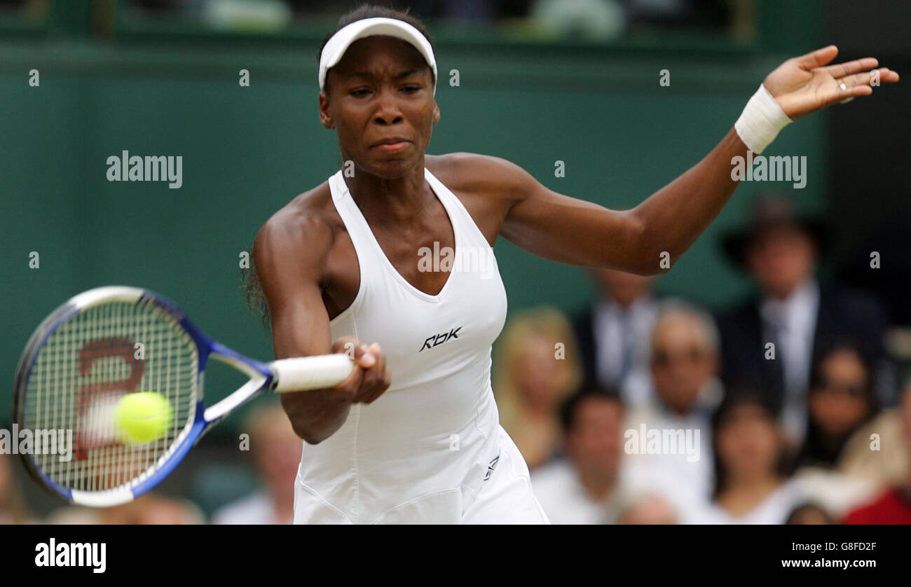 Tennis - Wimbledon Championships 2005 - Women's Final - Venus Williams ...
