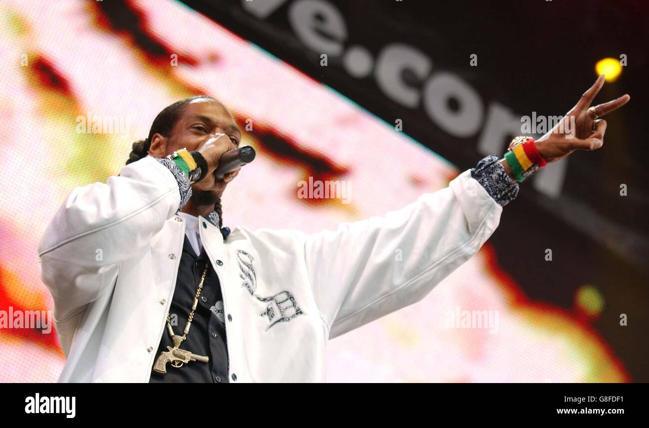 Live 8 Concert - Hyde Park Stock Photo - Alamy