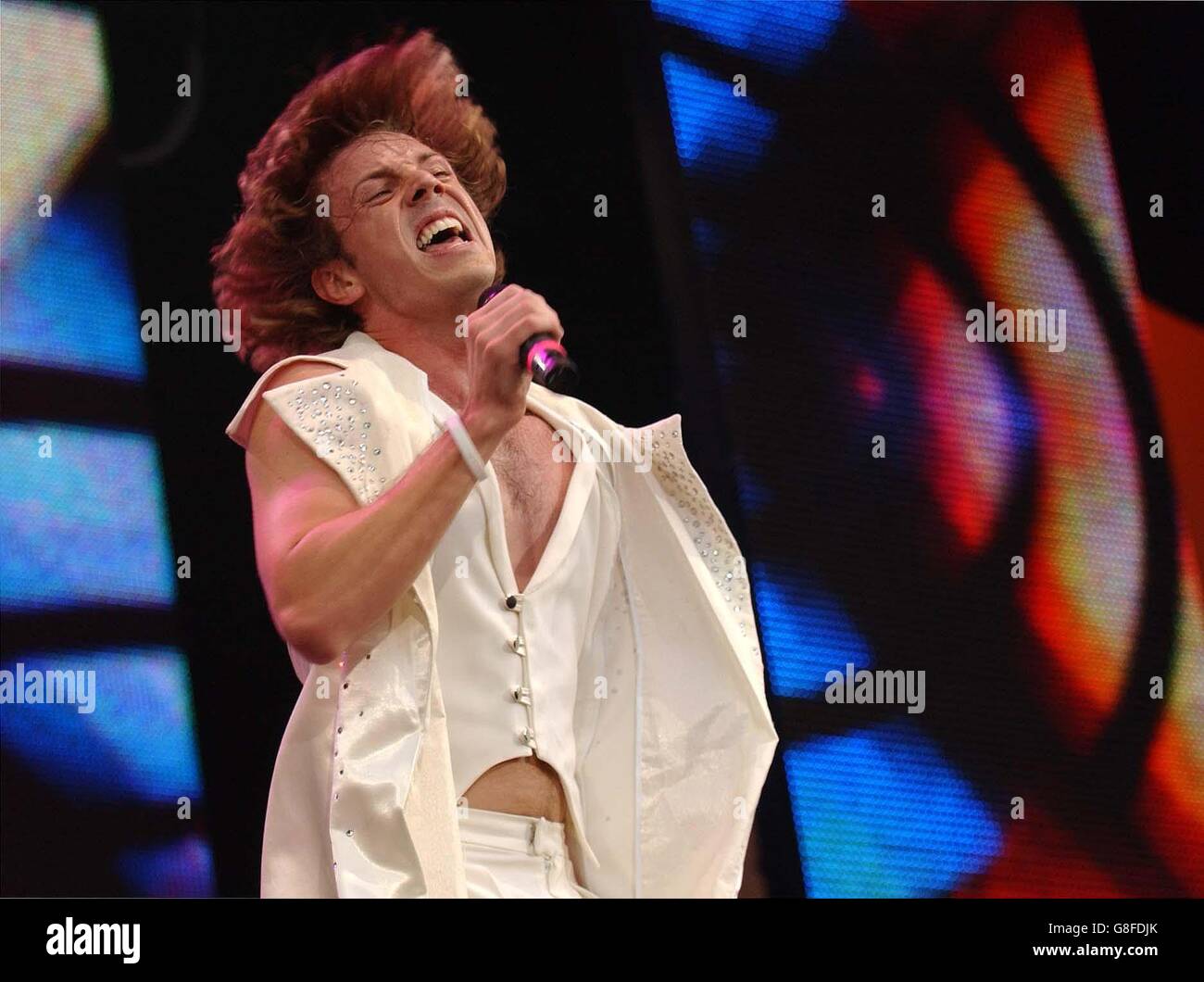 Live 8 Concert - Hyde Park Stock Photo - Alamy