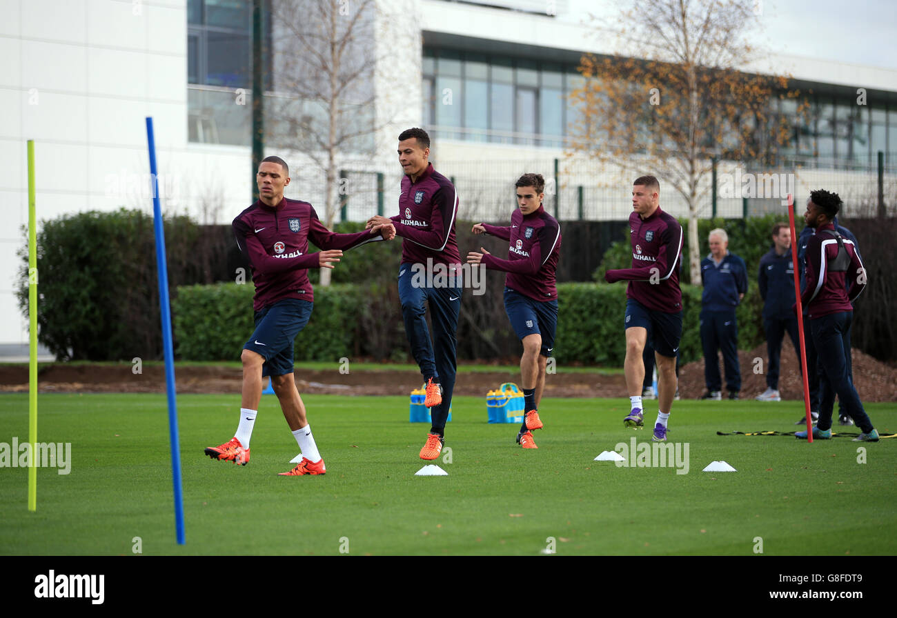 England v France - International Friendly - England Training Session ...