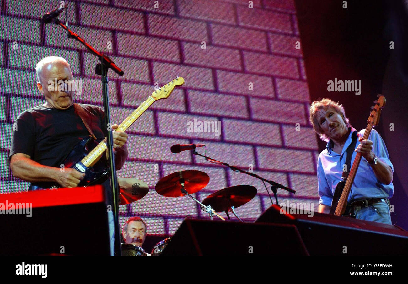 Live 8 Concert - Hyde Park Stock Photo - Alamy