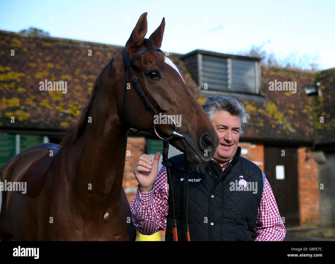 Media Invitation to Paul Nicholls' Stable - Manor Farm Stables Stock ...